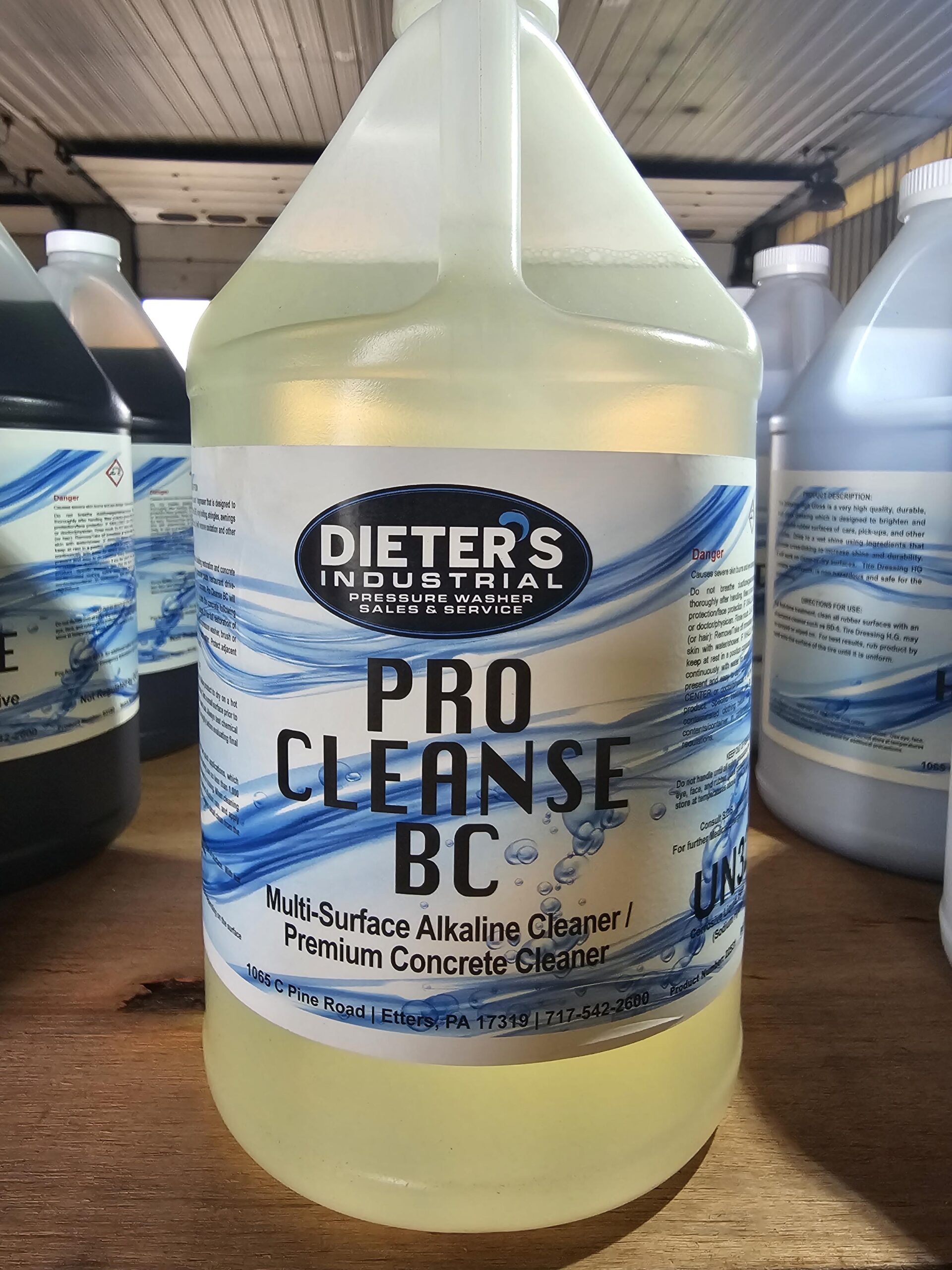 Pro Cleanse BC 1 Gallon - Dieter's Industrial