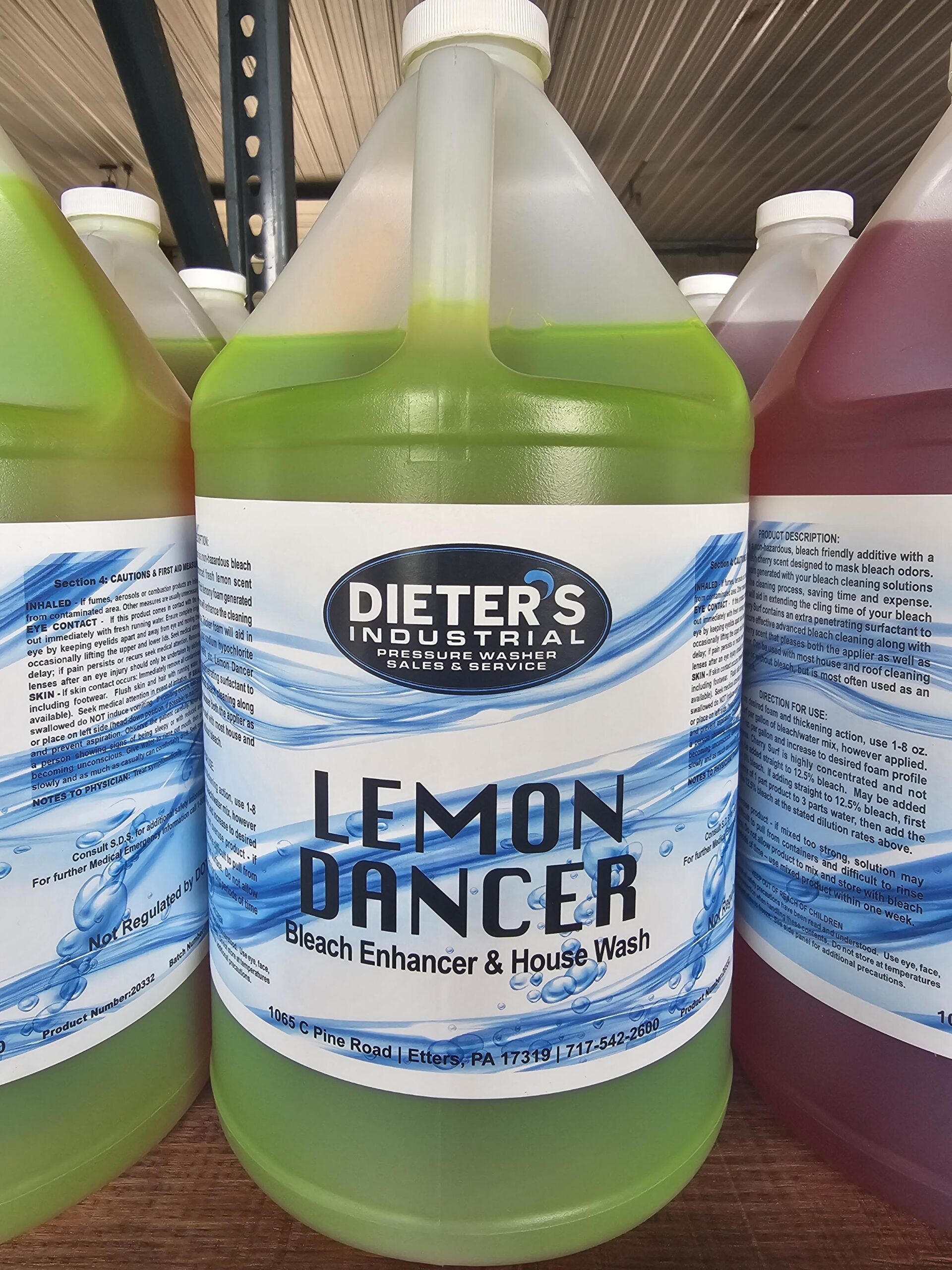 Lemon Dancer Surfactant 1 Gallon - Dieter's Industrial
